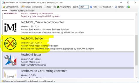 Dynamics 365 Use Fetchxml Builder For Web Api Request Dynamics Crm