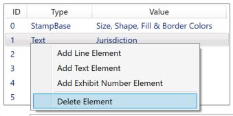 Edit Stamp Design ExhibitMarker