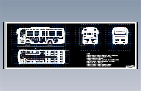 汽车总布置图 Autocad 2007 模型图纸下载 懒石网
