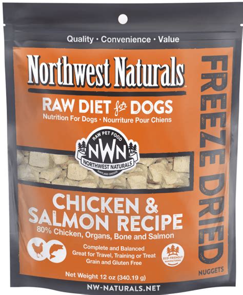 Northwest Naturals Freeze Dried Chicken And Salmon Nuggets