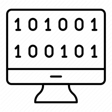 Coding Development Lcd Screen Icon