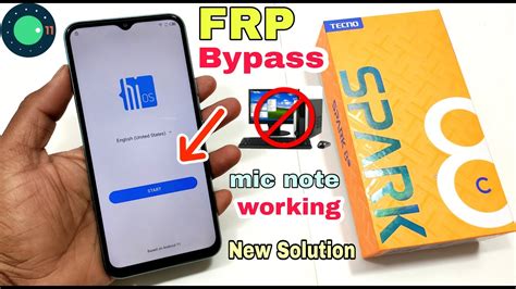 Tecno Spark 8C FRP Bypass Tecno KG5k Google Account Bypass Without Pc New Solution 2022