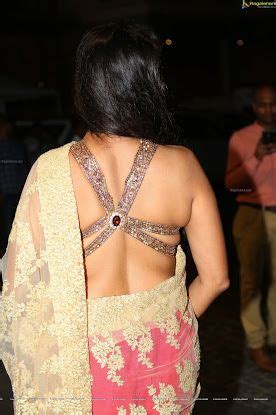 Tamil Actress Hot Photos Kasthuri Backlesss In Saree Sleeveless Half
