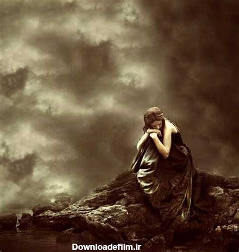 عکس دختر برای پروفایل ناراحت