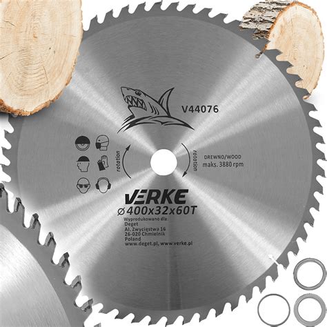 Tarcza PiŁa Widiowa Do Drewna 400 X 32mm 60t Widia 5904673571940