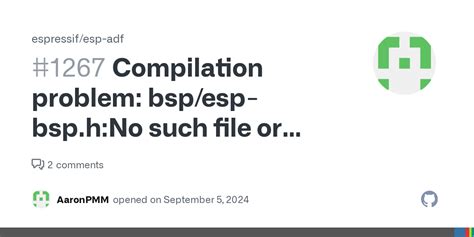 Compilation Problem Bspesp Bsphno Such File Or Directory Aud 5672 · Issue 1267