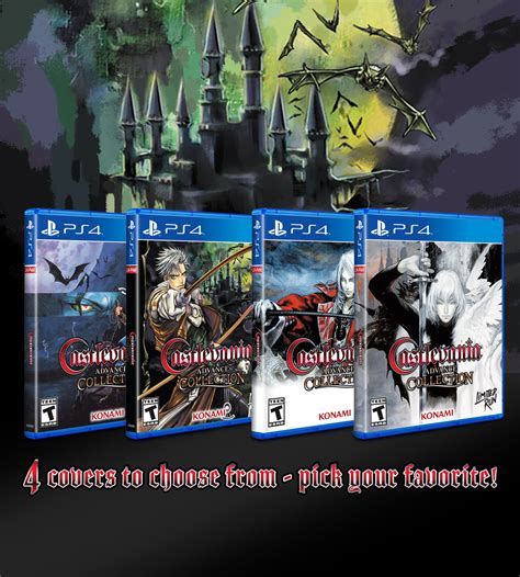 Limited Run 524 Castlevania Advance Collection Ps4 Limited Run Games
