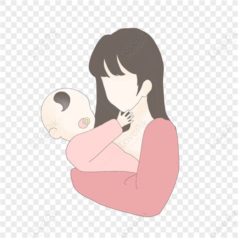 모유 수유 Png 일러스트 무료 다운로드 Lovepik