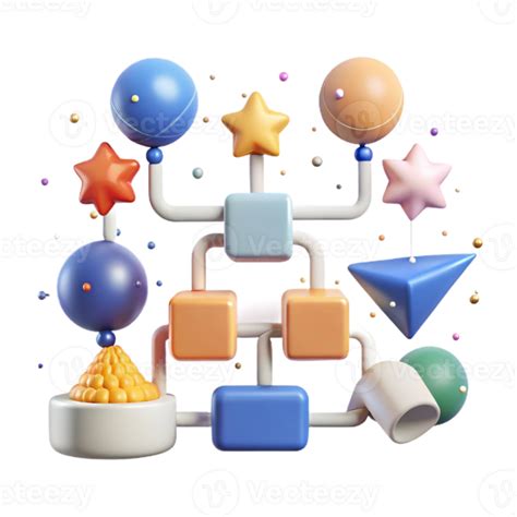 Serene Traditional Flowchart Process Diagram Isolated For Workflow Visualization Genuine