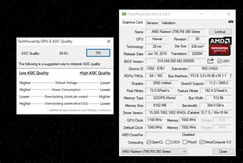Post Your Gpu S ASIC Quality Page TechPowerUp Forums