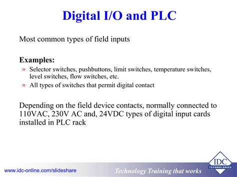 programmable logic controllers plcs and scada systems ppt