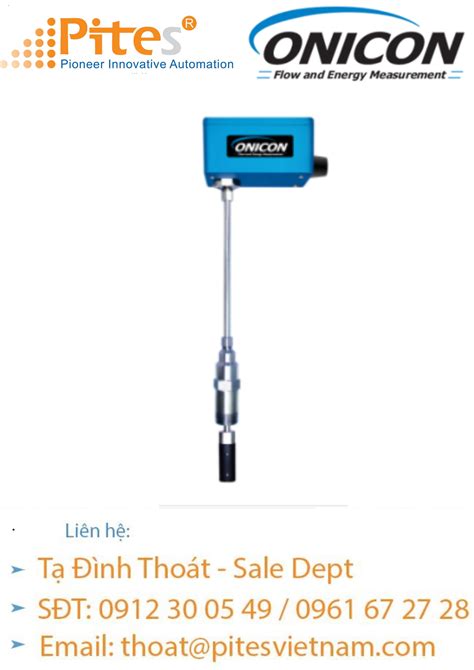 Đại lý Onicon Việt Nam Onicon Vietnam F Insertion Electromagnetic Flow Meter Máy đo lưu