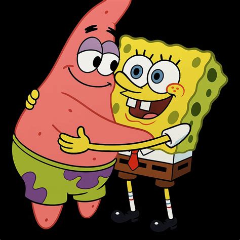 Spongebob Classic And Classic Patrick Hugging Ai By Zaidenmccoy8 On