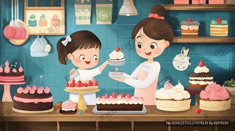 Ai创作图蛋糕制作插画 糕点制作插画 蛋糕店卡通女孩 手工打糕插画 打糕插画 饼店插画 吃糕点插画 卡通做蛋糕 馅饼制作插画 儿童蛋糕插画 糕点铺插画 做糕点人物插画 蛋糕广告儿童零食饼干