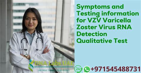 Symptoms And Testing Information For Vzv Varicella Zoster Virus Rna
