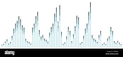 Audio Levels Simple Vector Sound Wave Display Audio Waveform Graphics Stock Vector Image And Art