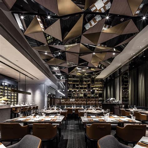 Porterhouse By Laris — Hong Kong China Ceiling Design Restaurant