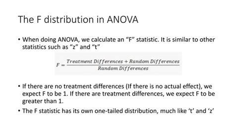 Introduction To Analysis Of Variance Anovapptx