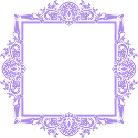 Vector Square Frame With Ornament Illustration 36049598 Vector Art At Vecteezy