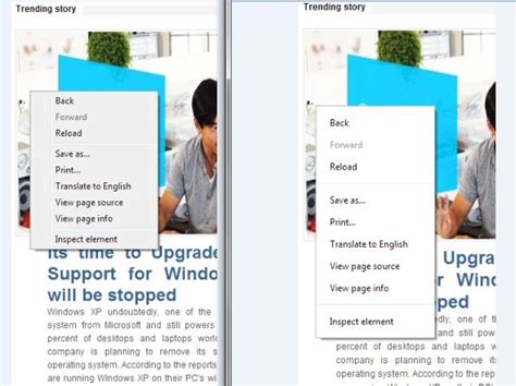 How To Switch Back To Old Right Click Context Menu In Chrome Techglimpse