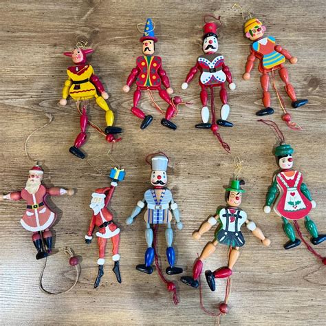 Pull String Puppet Etsy