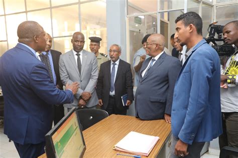 وزير،الوظيفة العمومية في زيارة للصندوق الوطني للضمان الاجتماعي صور وكالة الوئام الوطني