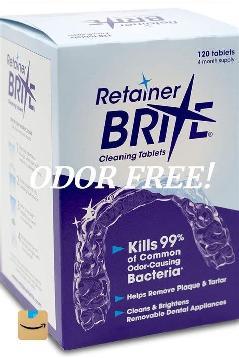 Retainer Brite Retainer Cleaner Tablets For Invisalign Mouth Guard