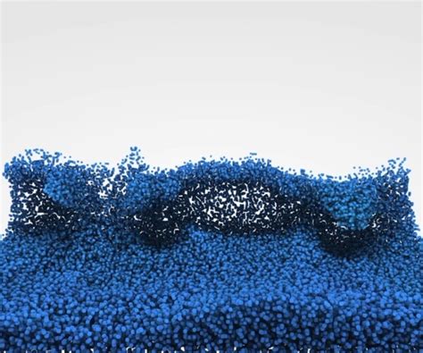 Artstation Particle Flow Particle Based 3d Fluid Simulation Fluid