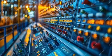 Explore Hightech Monitoring Systems In Modern Power Stations Behind The Scenes Concept Power