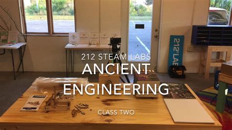 212 steam labs ancient engineering class 2 catapults youtube