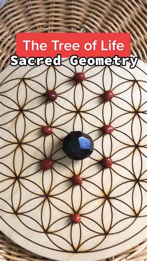 Tree Of Life Sacred Geometry Sacred Geometry Tattoo Sacred Geometry Crystals