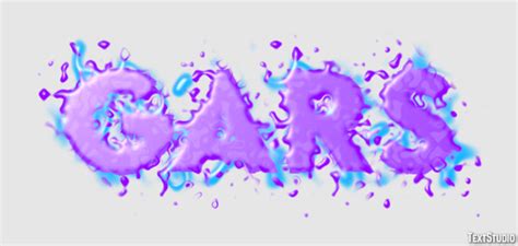 Gars Effet De Texte Et Design De Logos Mot