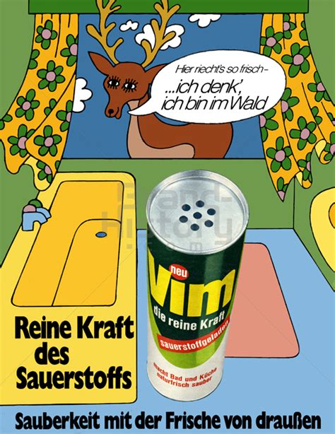 Vim Vim · Reine Kraft Des Sauerstoffs Sauberkeit Mit Der Frische Von