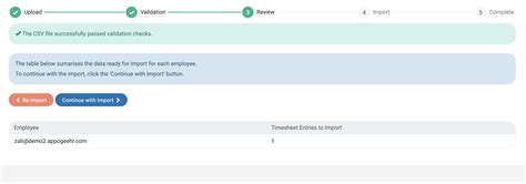 Csv Import Project Data Support