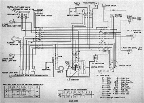 1972 Honda Ct70 Wiring Diagram
