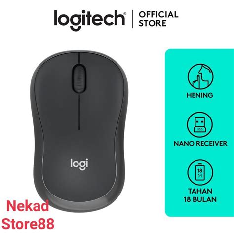 Mouse Sem Fio Logitech M220 Silencioso Shopee Brasil