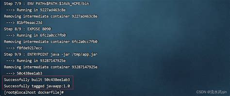 dockerfile语法、自定义镜像构建详解 dockerfile tag csdn博客
