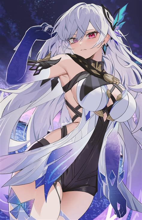 Skirk Genshin Impact Drawn By Nvl Danbooru