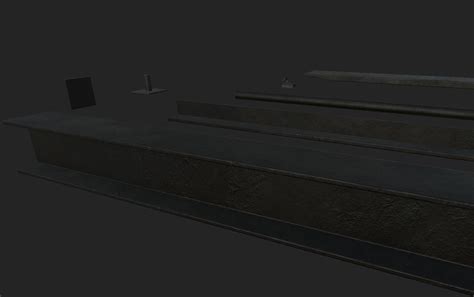 Modular Scaffolding Set Free Vr Ar Low Poly 3d Model Cgtrader