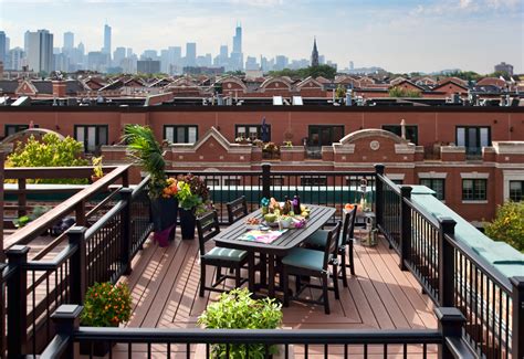 Building A Rooftop Deck Costs And Materials Trex