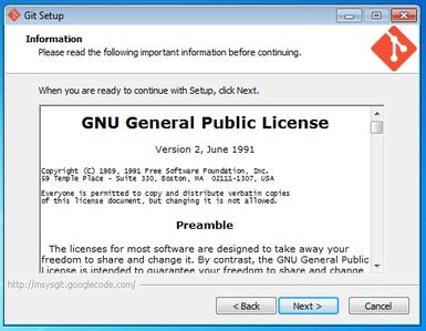 Software Setup For Windows