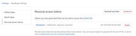 Help Configuration Parameter Github Issue 7 Nextcloud Integration