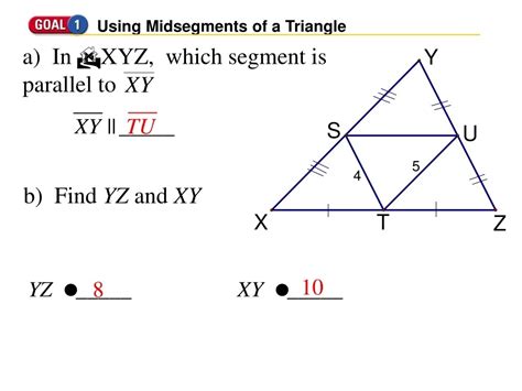 PPT The Midsegment Theorem PowerPoint Presentation Free Download ID