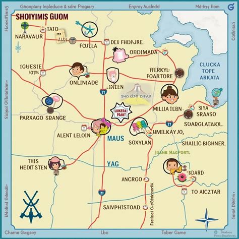 Map Of Candy Landscapes Stable Diffusion Online