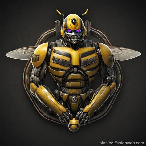 Bumblebee Logo Concept Stable Diffusion Online
