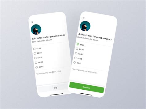 Tip Mobile App Ui By Ui Ants On Dribbble