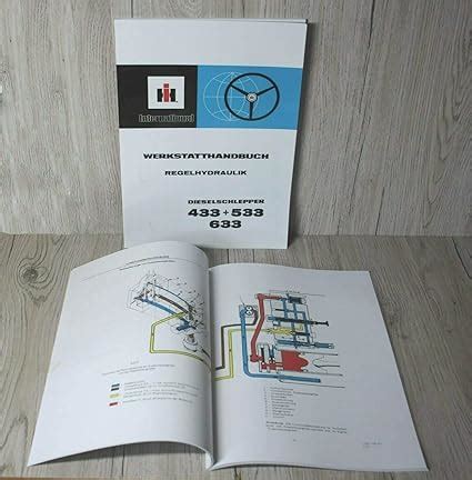 Ihc Werkstatthandbuch Regelhydraulik Traktor 433 533 633 Amazonde