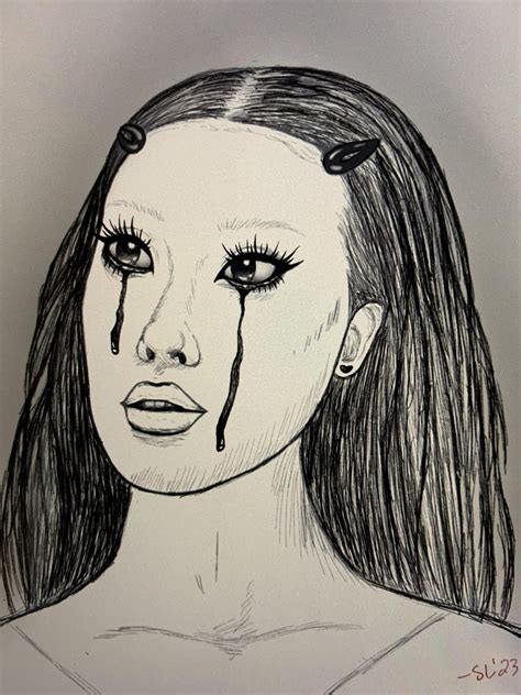 Face Sketch Procreate R Sketches