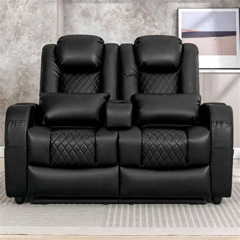 Furnimat Loveseat Recliner Sofa 2 Seater Reclining