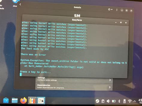 Spider Man Remastered Suit Adder On Steam Deck R Steamdeck